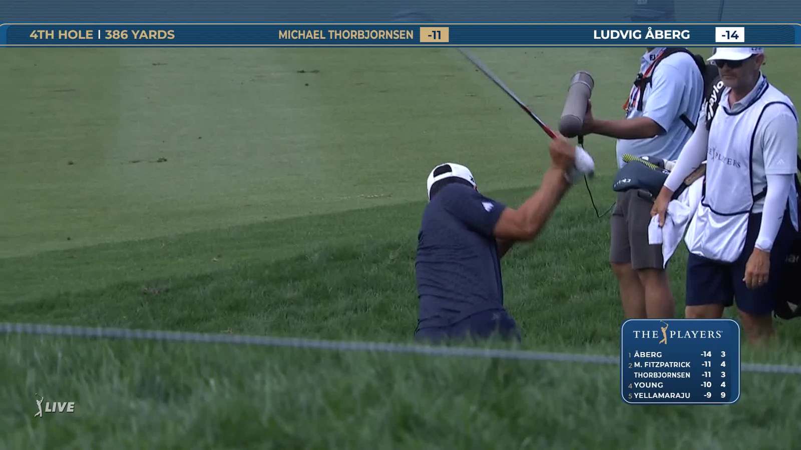 Michael Thorbjornsen | Round 4 | 4th hole | Shot 2 | 2026 THE PLAYERS