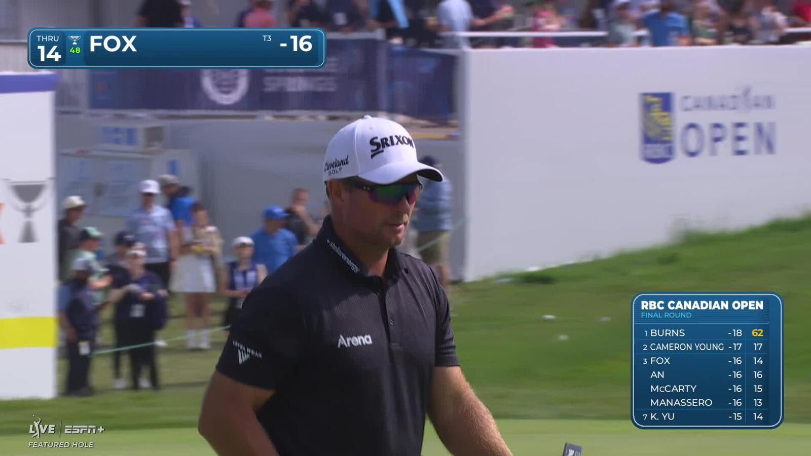 Ryan Fox | Round 4 | 14th hole | Shot 2 | 2025 RBC Canadian