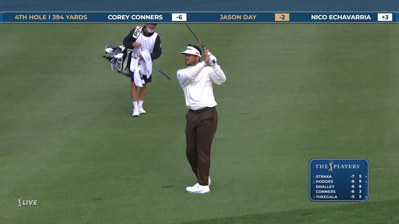 Jason Day | Round 2 | 4th hole | Shot 2 | 2026 THE PLAYERS