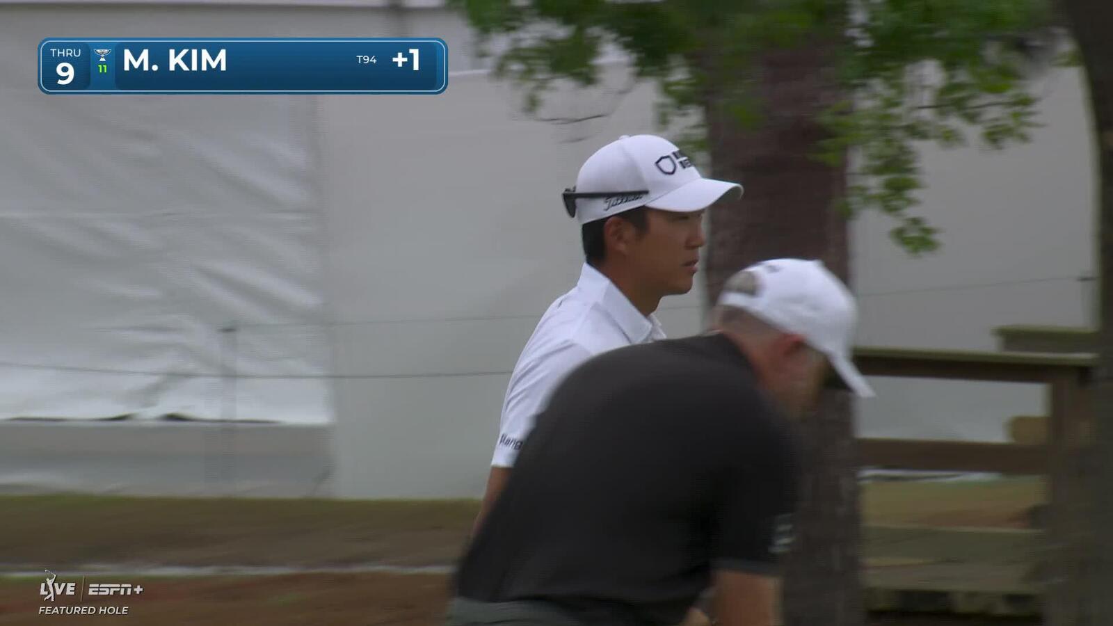 Michael Kim | Round 1 | 9th hole | Shot 2 | 2025 Houston Open