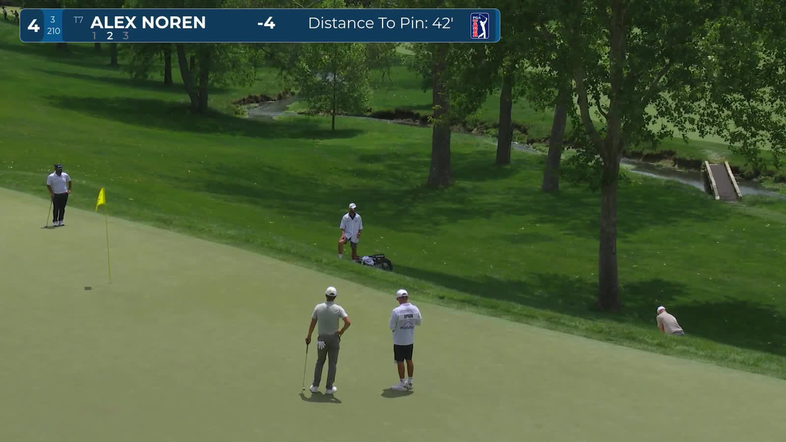 Alex Noren | Round 4 | 4th hole | Shot 2 | 2026 the Memorial
