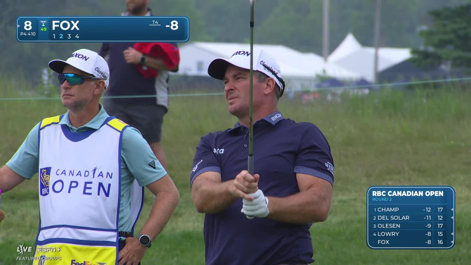 Ryan Fox | Round 2 | 8th hole | Shot 2 | 2025 RBC Canadian