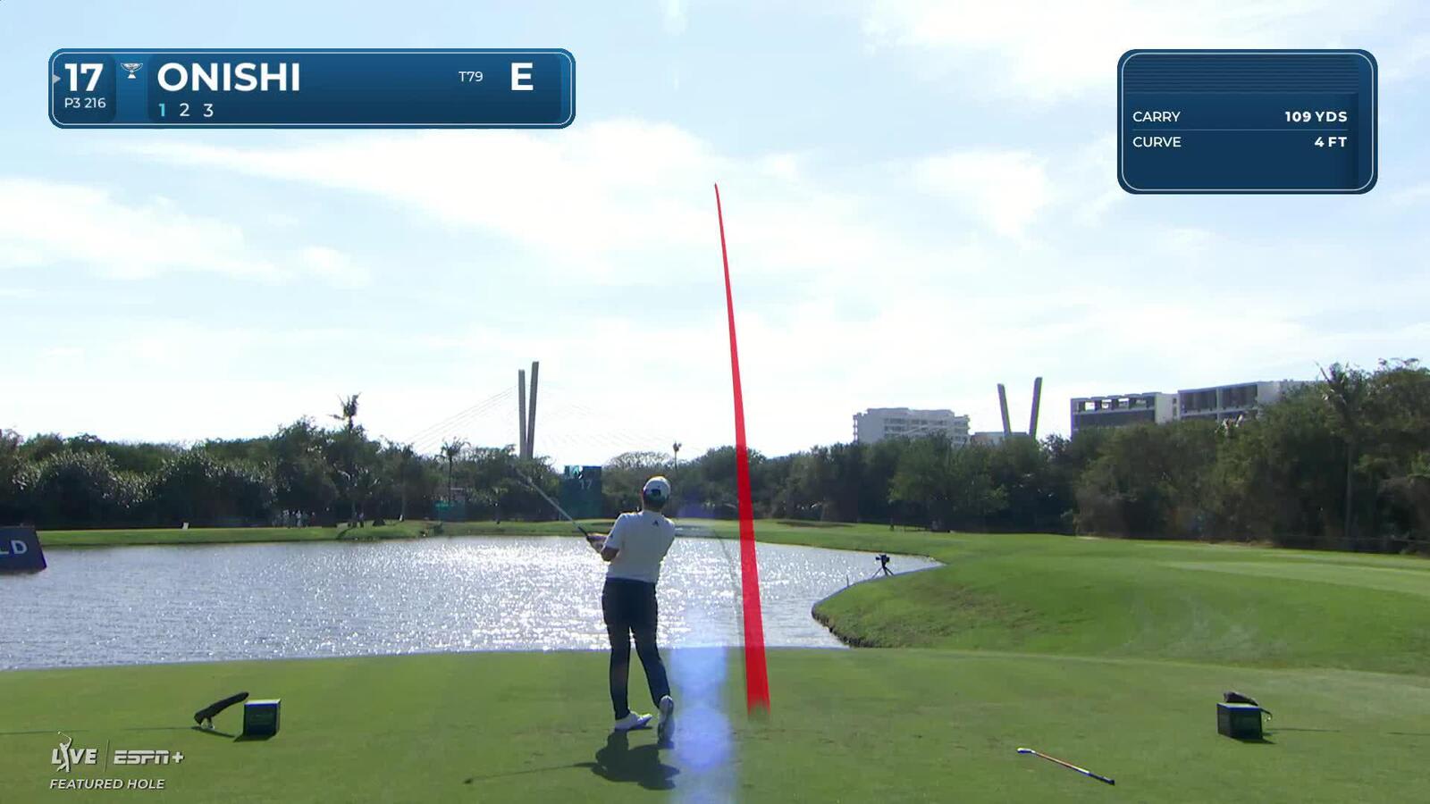 Kaito Onishi | Round 1 | 17th hole | Shot 1 | 2025 Mexico Open