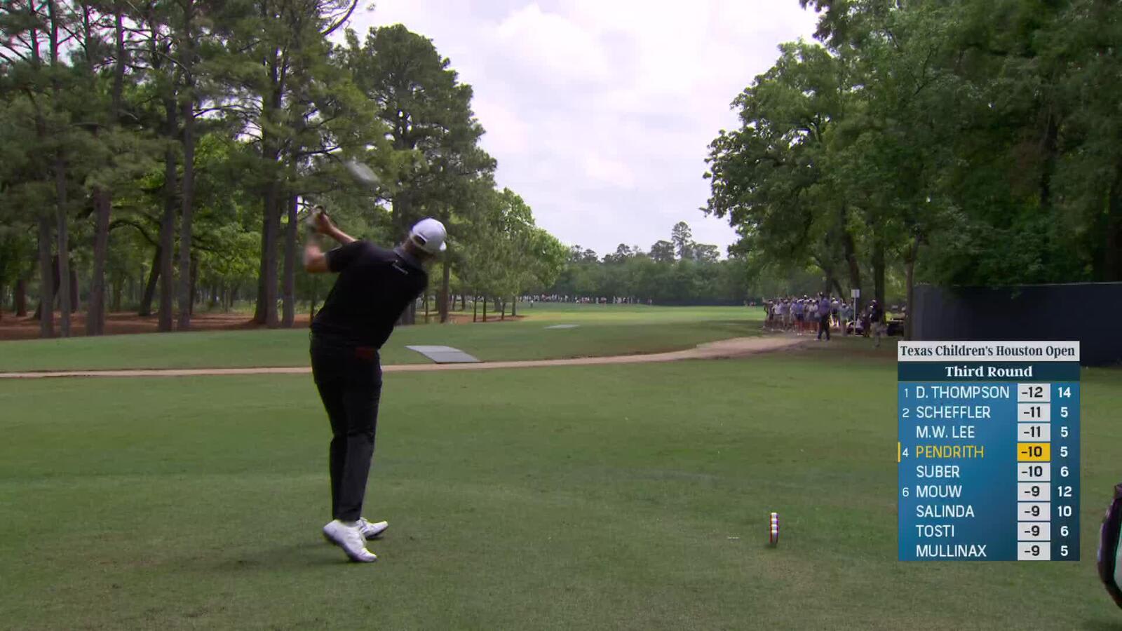 Taylor Pendrith | Round 3 | 6th hole | Shot 1 | 2025 Houston Open