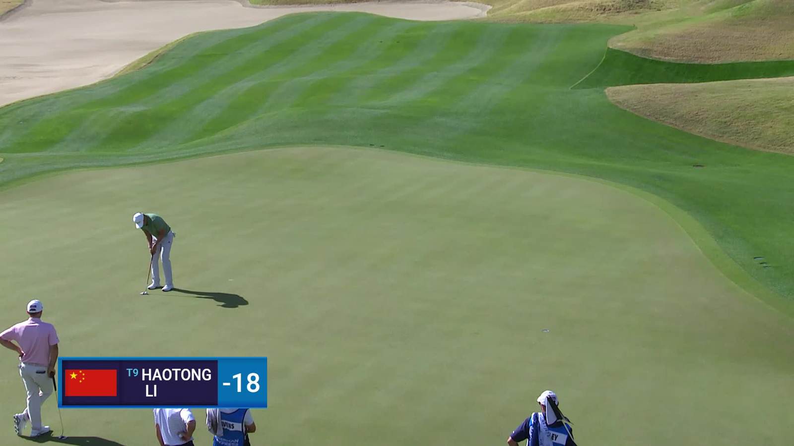 Haotong Li | Round 4 | 4th hole | Shot 3 | 2026 The American Express