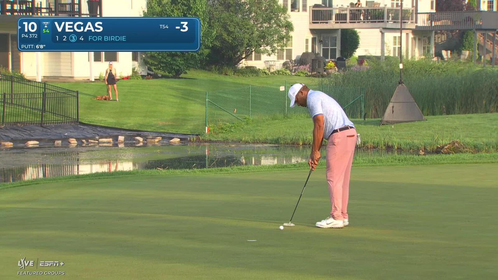 Jhonattan Vegas | Round 2 | 10th hole | Shot 4 | 2025 3M Open