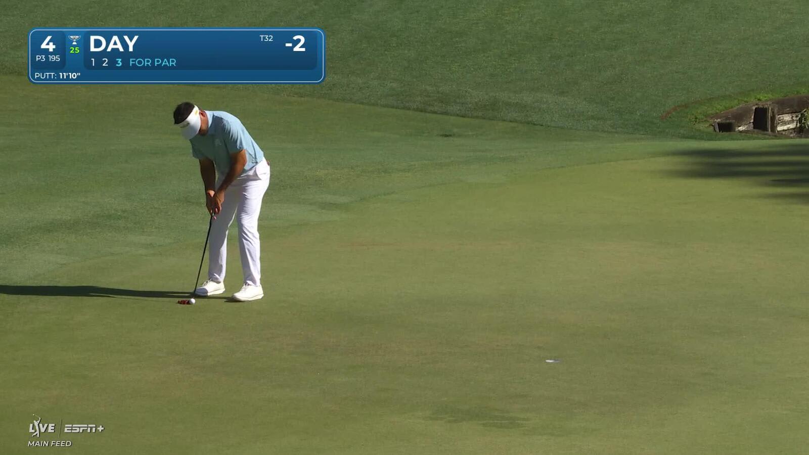 Jason Day | Round 2 | 4th hole | Shot 3 | 2025 RBC Heritage