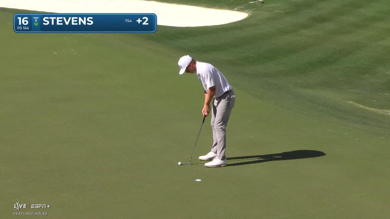 Sam Stevens | Round 1 | 16th hole | Shot 3 | 2025 WM Phoenix Open