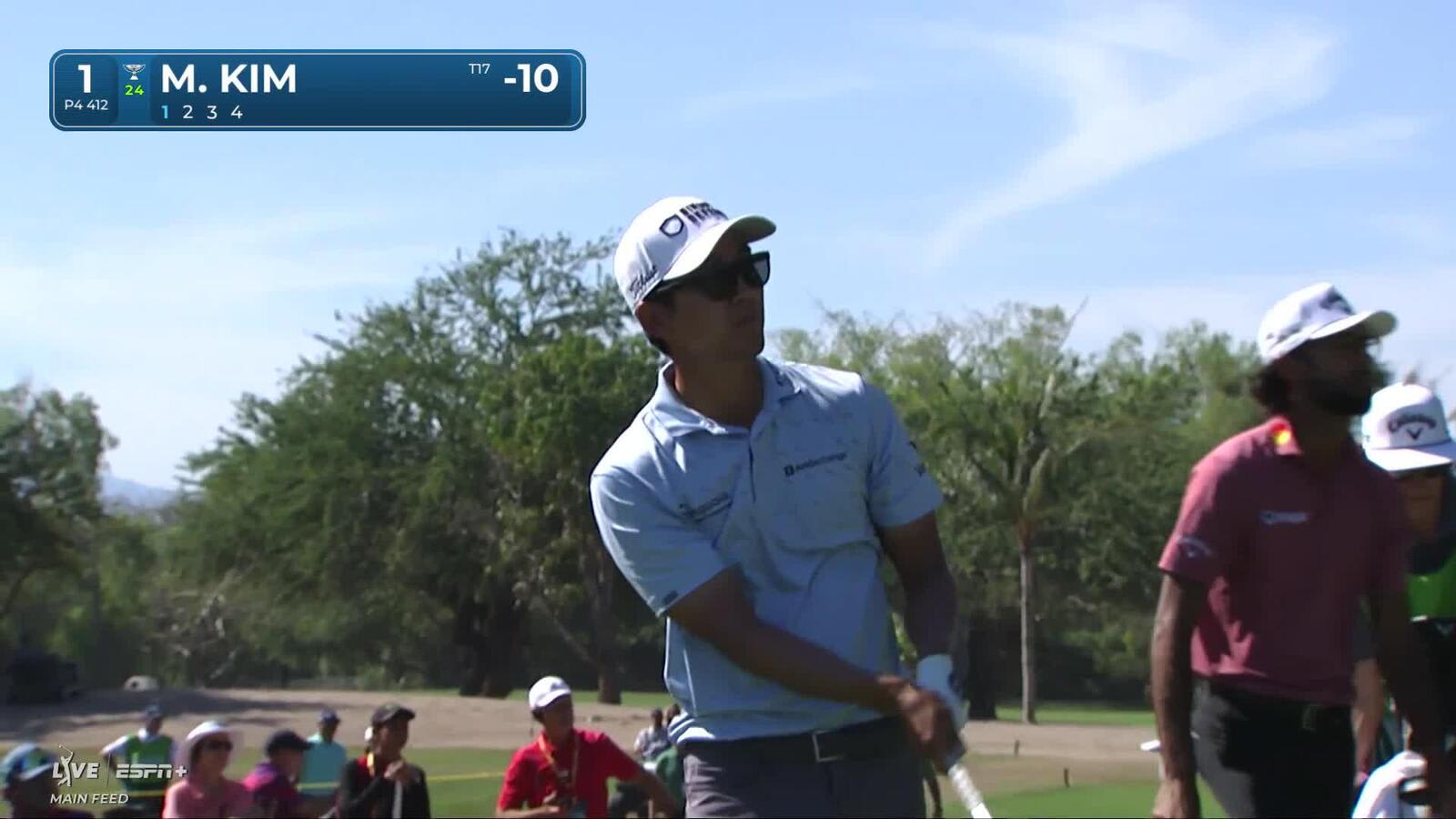 Michael Kim | Round 4 | 1st hole | Shot 1 | 2025 Mexico Open