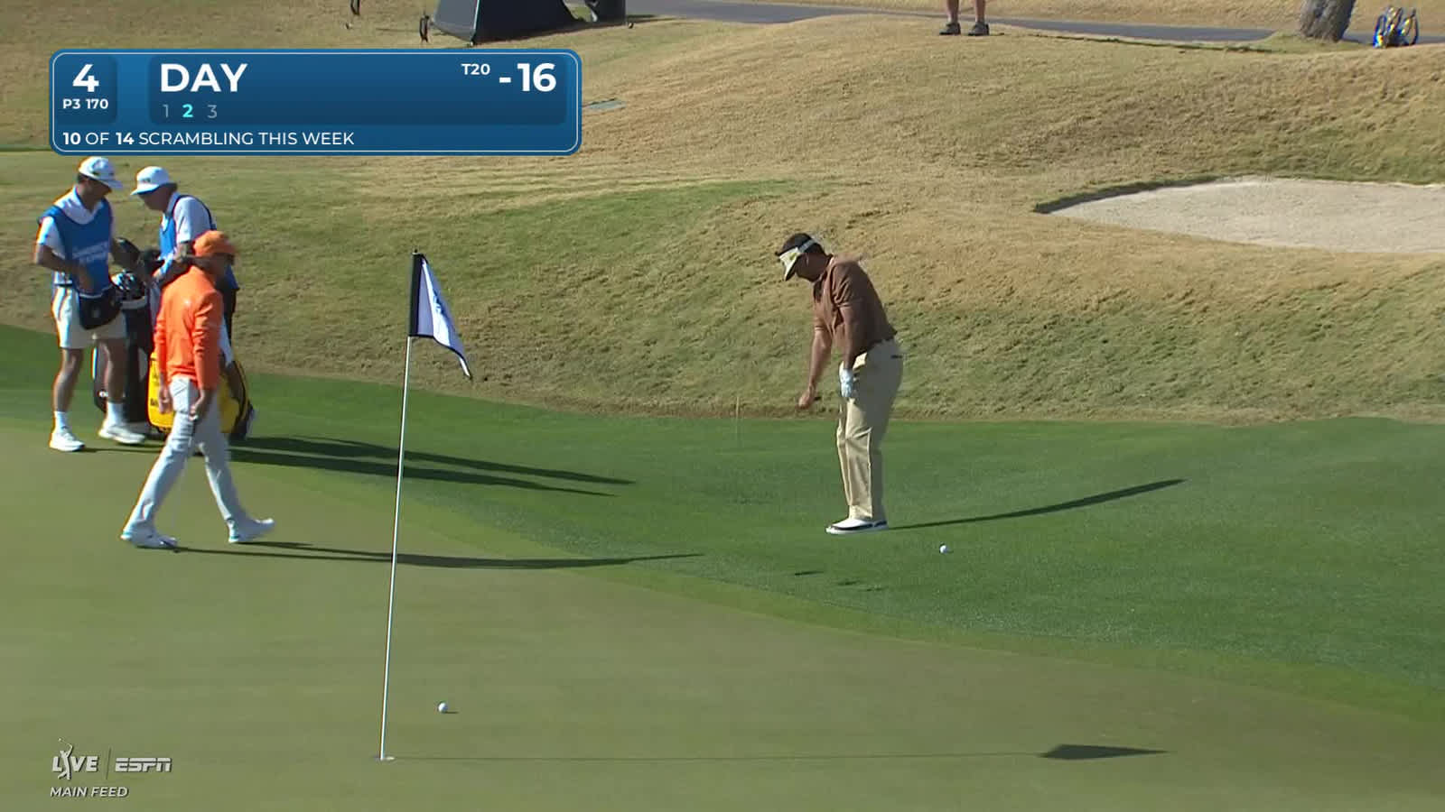 Jason Day | Round 4 | 4th hole | Shot 2 | 2026 The American Express