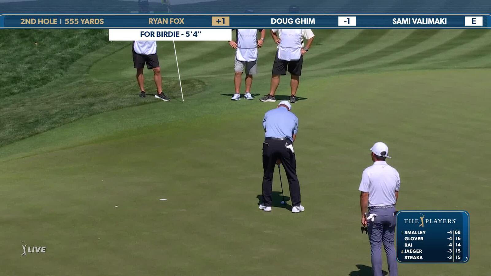 Ryan Fox | Round 1 | 2nd hole | Shot 4 | 2025 THE PLAYERS