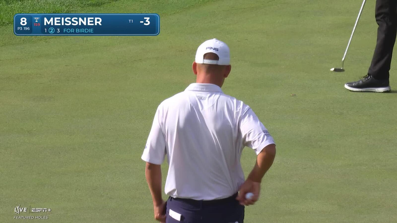 Mac Meissner | Round 1 | 8th hole | Shot 3 | 2025 3M Open