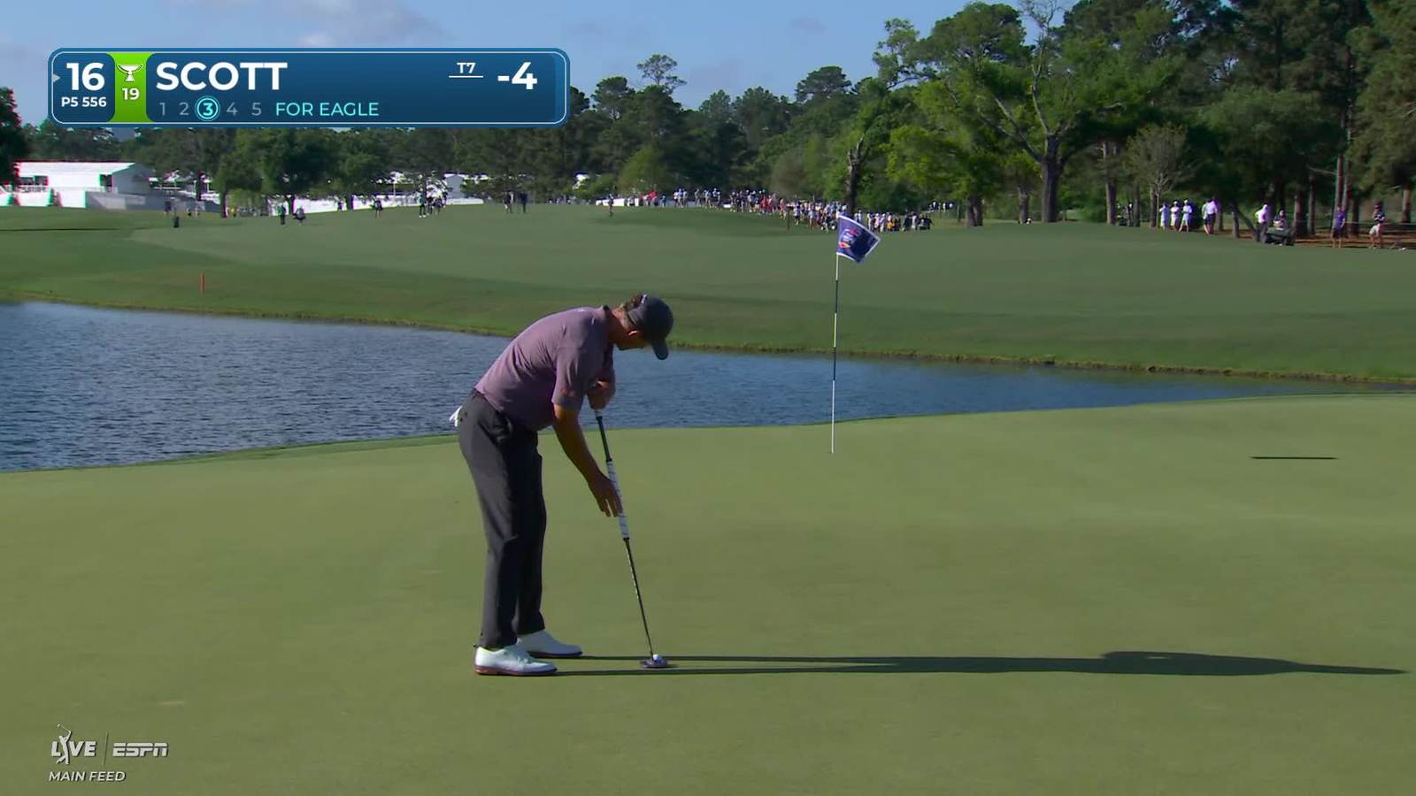 Adam Scott | Round 2 | 16th hole | Shot 3 | 2026 Texas Children's