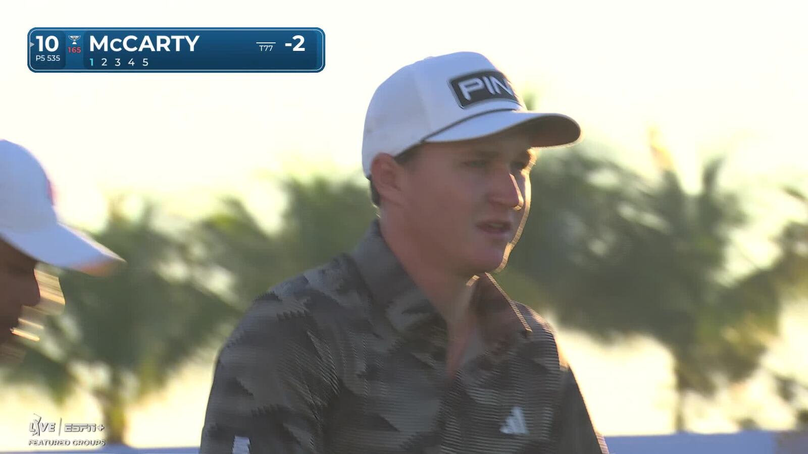 Matt McCarty | Round 2 | 10th hole | Shot 3 | 2025 Cognizant Classic