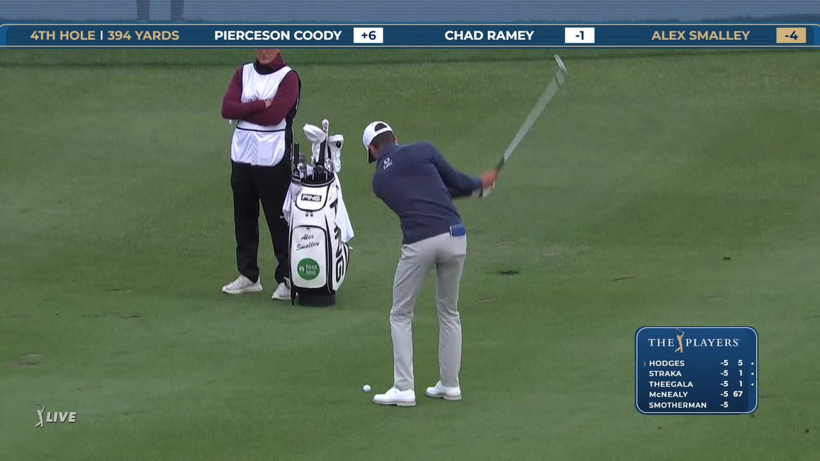 Alex Smalley | Round 2 | 4th hole | Shot 2 | 2026 THE PLAYERS