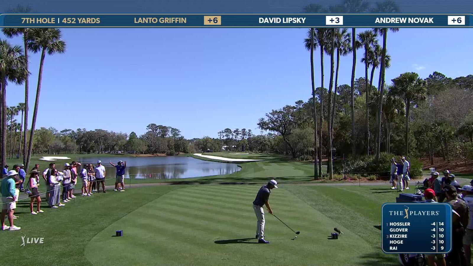 Lanto Griffin | Round 1 | 7th hole | Shot 1 | 2025 THE PLAYERS