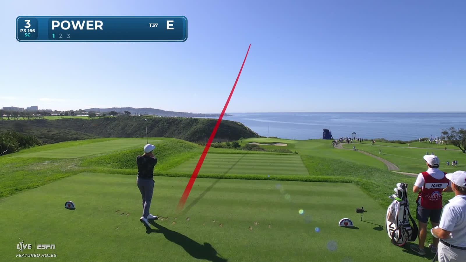 Seamus Power | Round 1 | 3rd hole | Shot 1 | 2026 Farmers