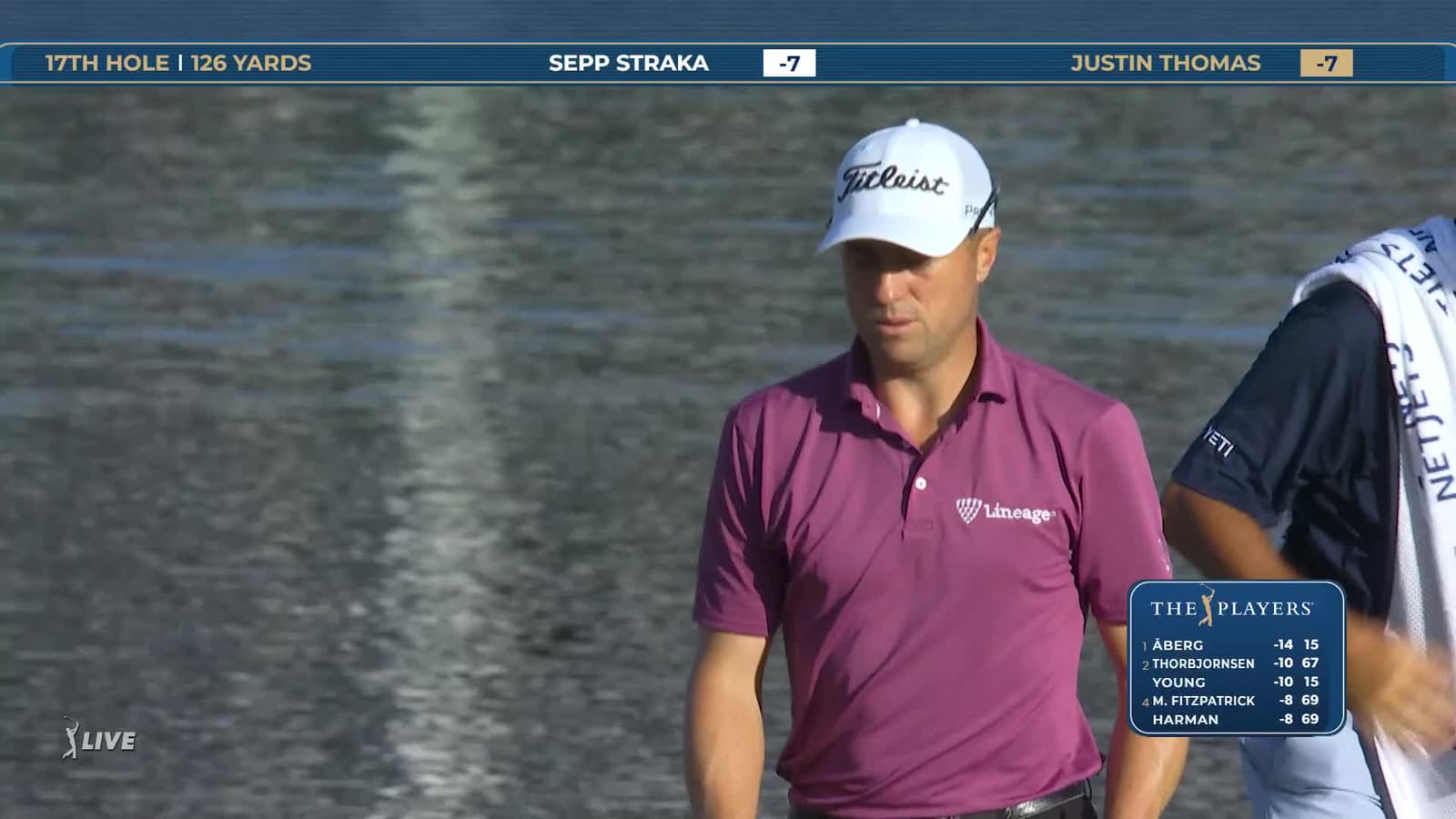Justin Thomas | Round 3 | 17th hole | Shot 2 | 2026 THE PLAYERS