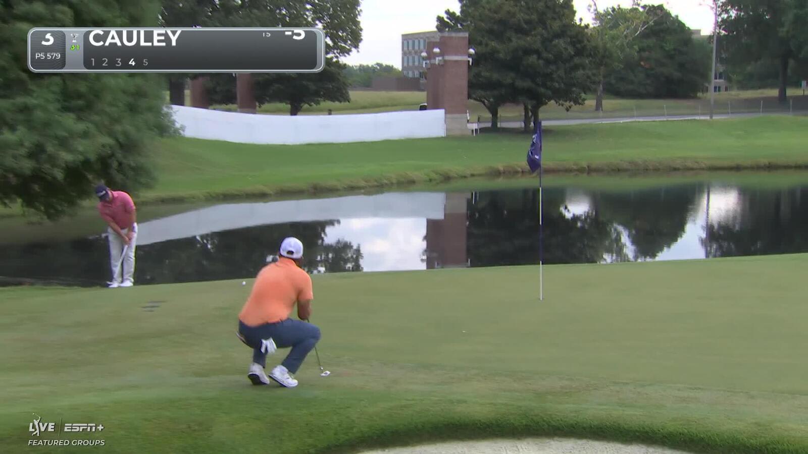 Bud Cauley | Round 2 | 3rd hole | Shot 4 | 2025 FedEx St. Jude