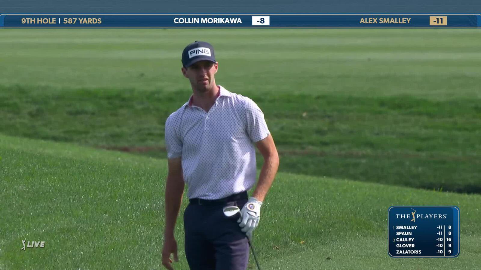 Alex Smalley | Round 3 | 9th hole | Shot 3 | 2025 THE PLAYERS