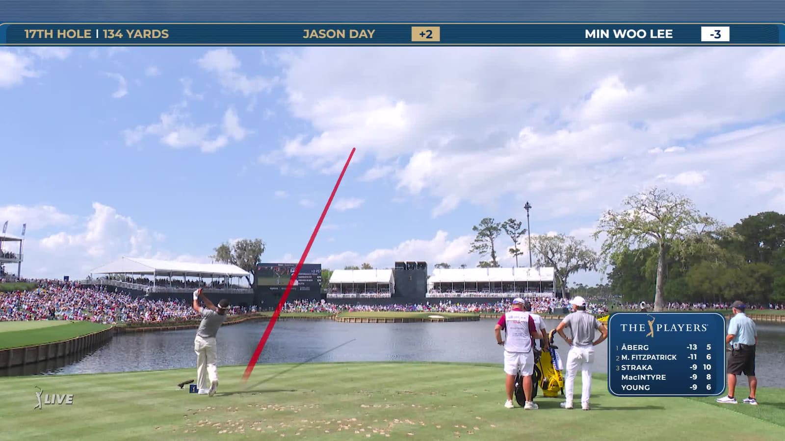 Jason Day | Round 4 | 17th hole | Shot 1 | 2026 THE PLAYERS