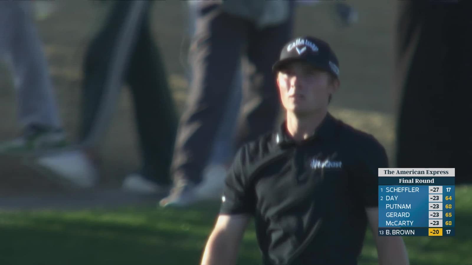 Blades Brown | Round 4 | 18th hole | Shot 2 | 2026 The American Express