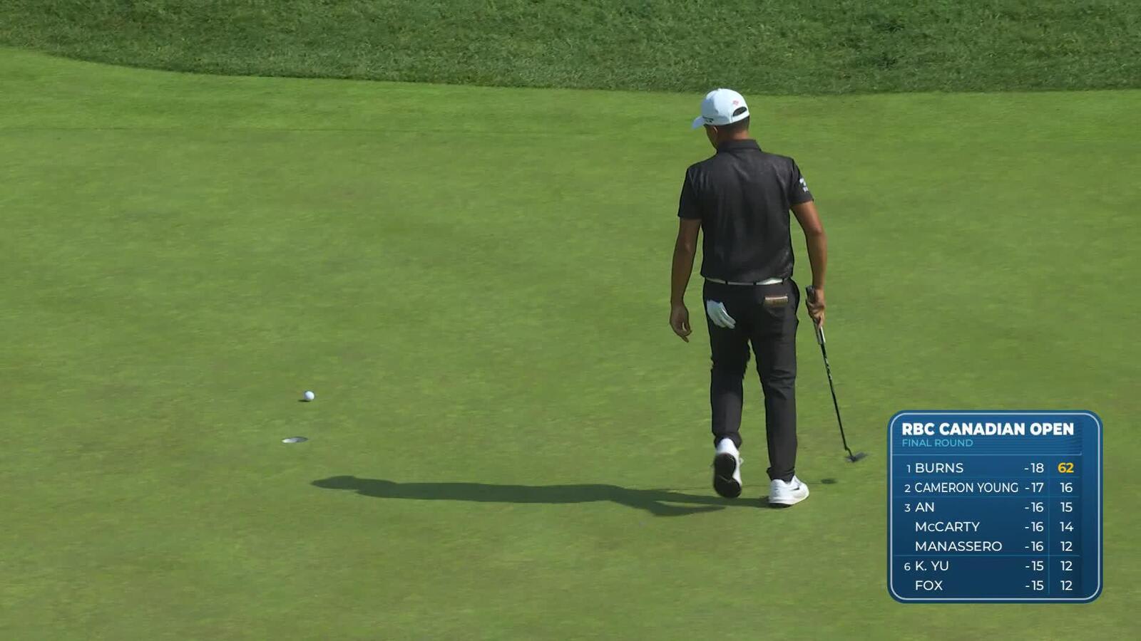 Kevin Yu | Round 4 | 13th hole | Shot 4 | 2025 RBC Canadian