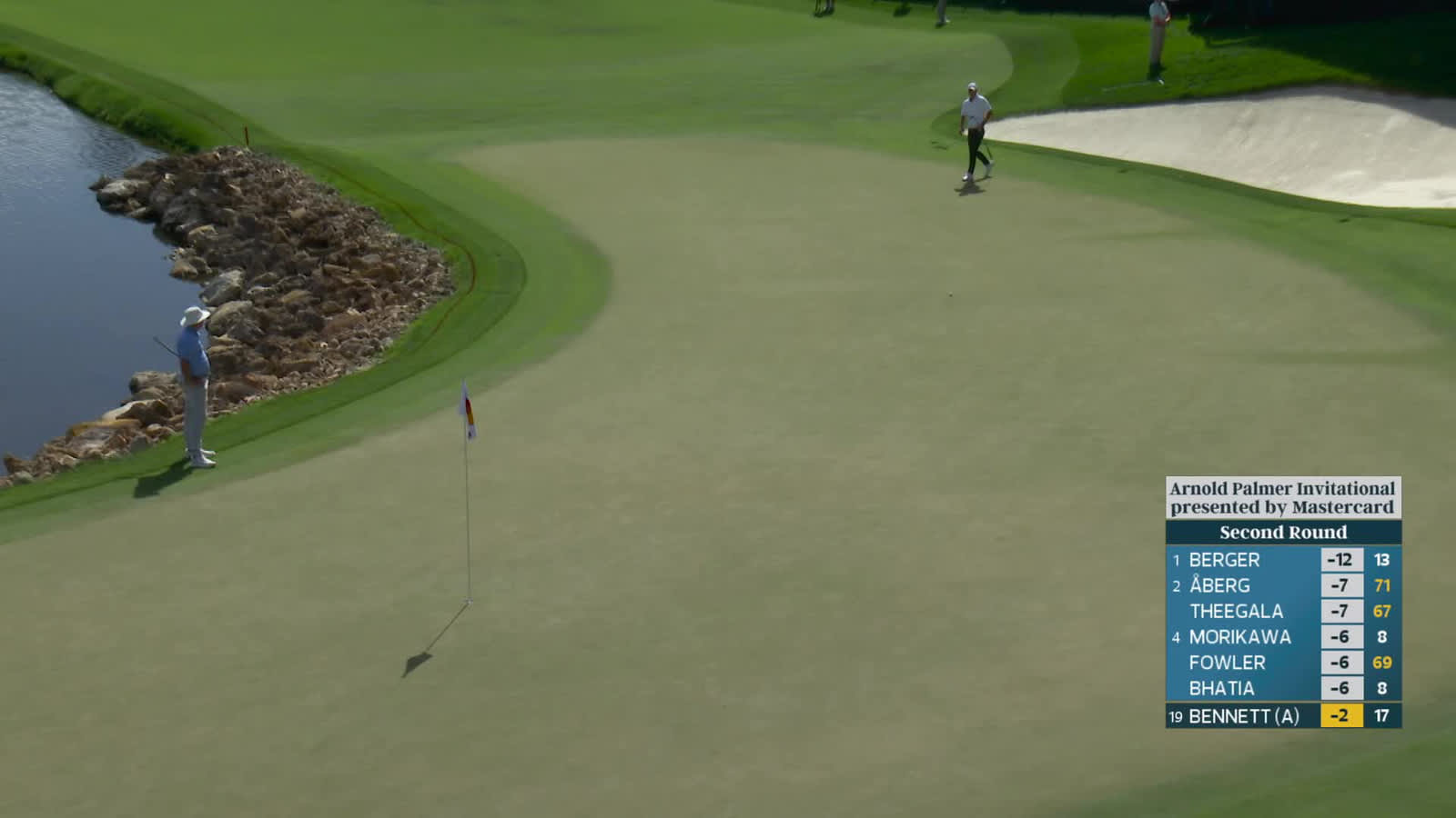 Daniel Bennett | Round 2 | 18th hole | Shot 3 | 2026 Arnold Palmer