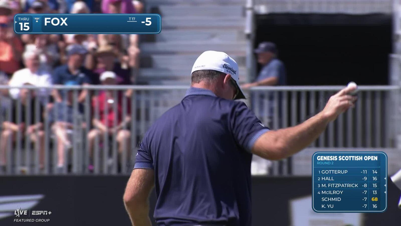 Ryan Fox | Round 2 | 6th hole | Shot 2 | 2025 Genesis Scottish Open