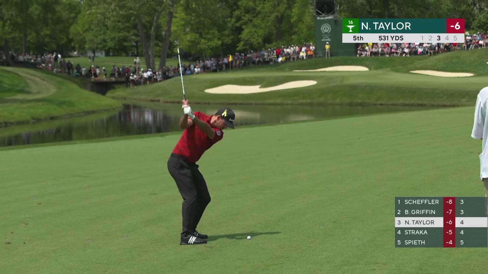 Nick Taylor | Round 4 | 5th hole | Shot 3 | 2025 the Memorial