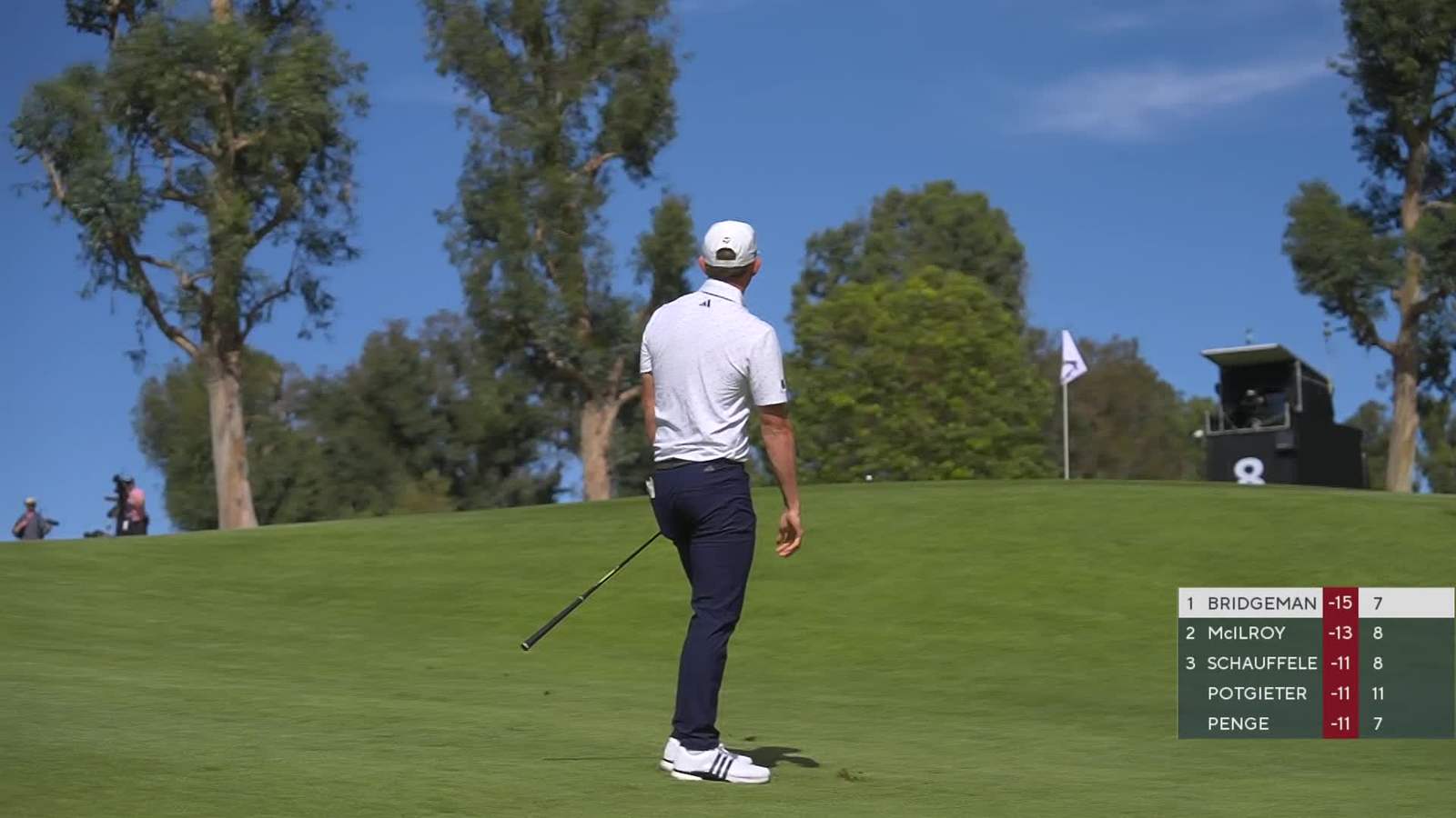 Jacob Bridgeman | Round 3 | 8th hole | Shot 3 | 2026 The Genesis