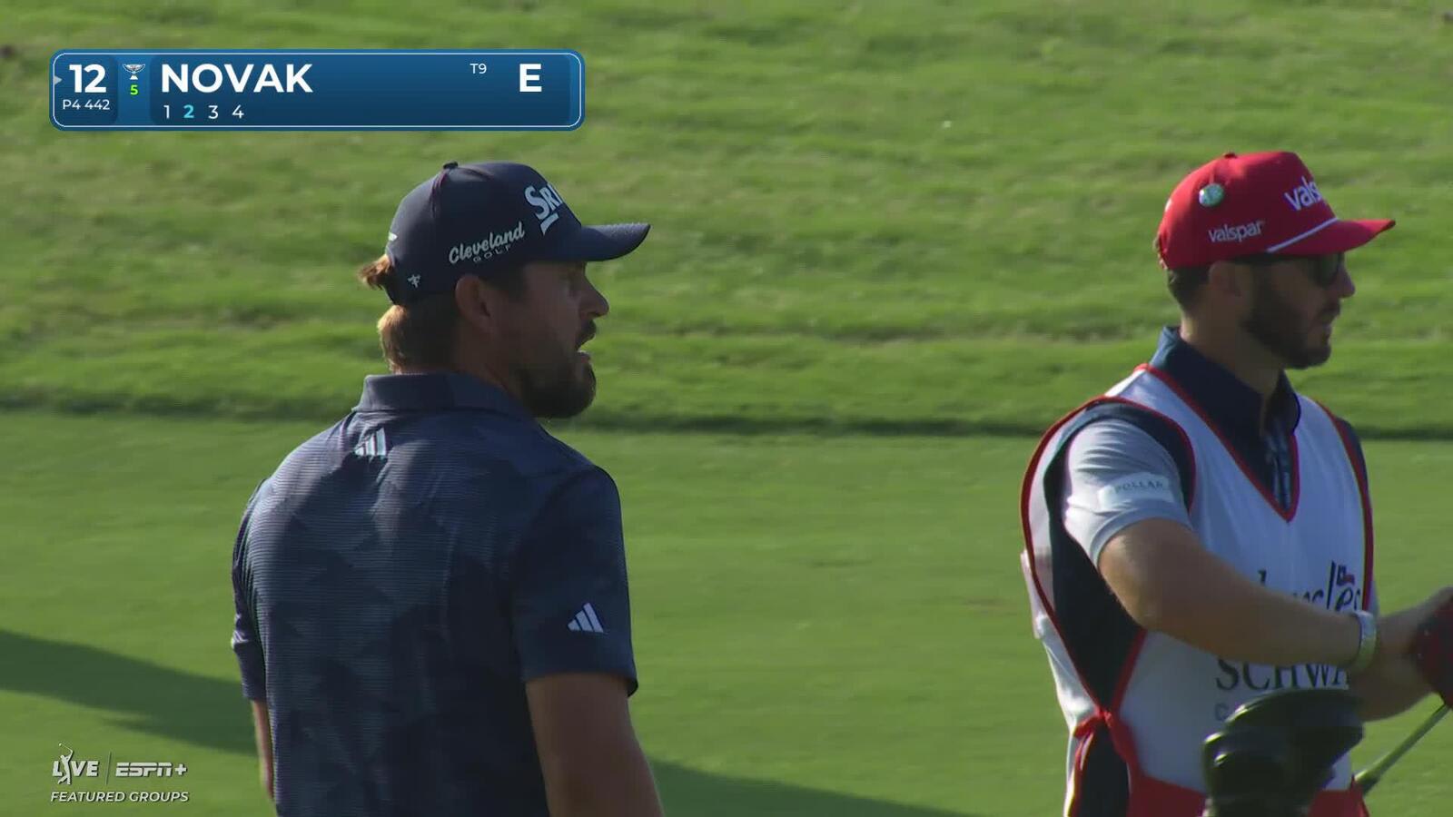 Andrew Novak | Round 1 | 12th hole | Shot 2 | 2025 Charles Schwab