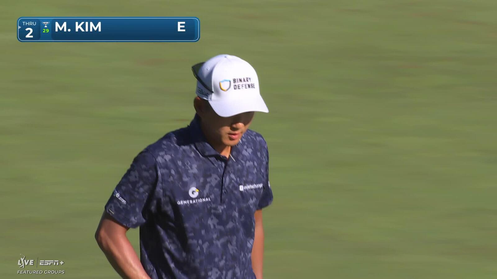 Michael Kim | Round 1 | 11th hole | Shot 4 | 2025 John Deere