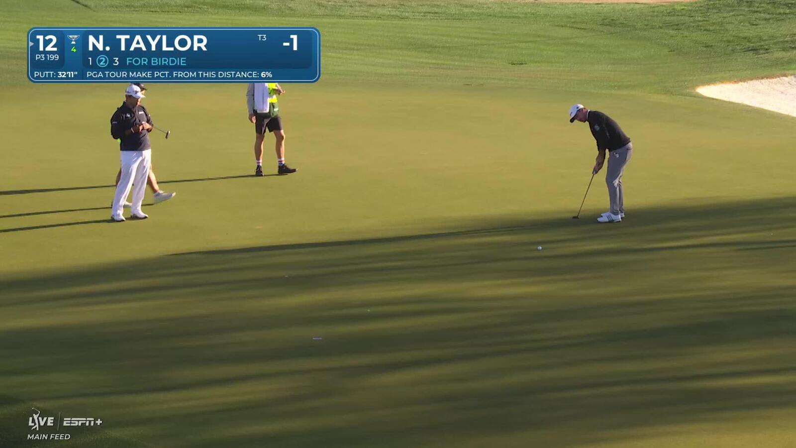Nick Taylor | Round 1 | 12th hole | Shot 2 | 2025 WM Phoenix Open