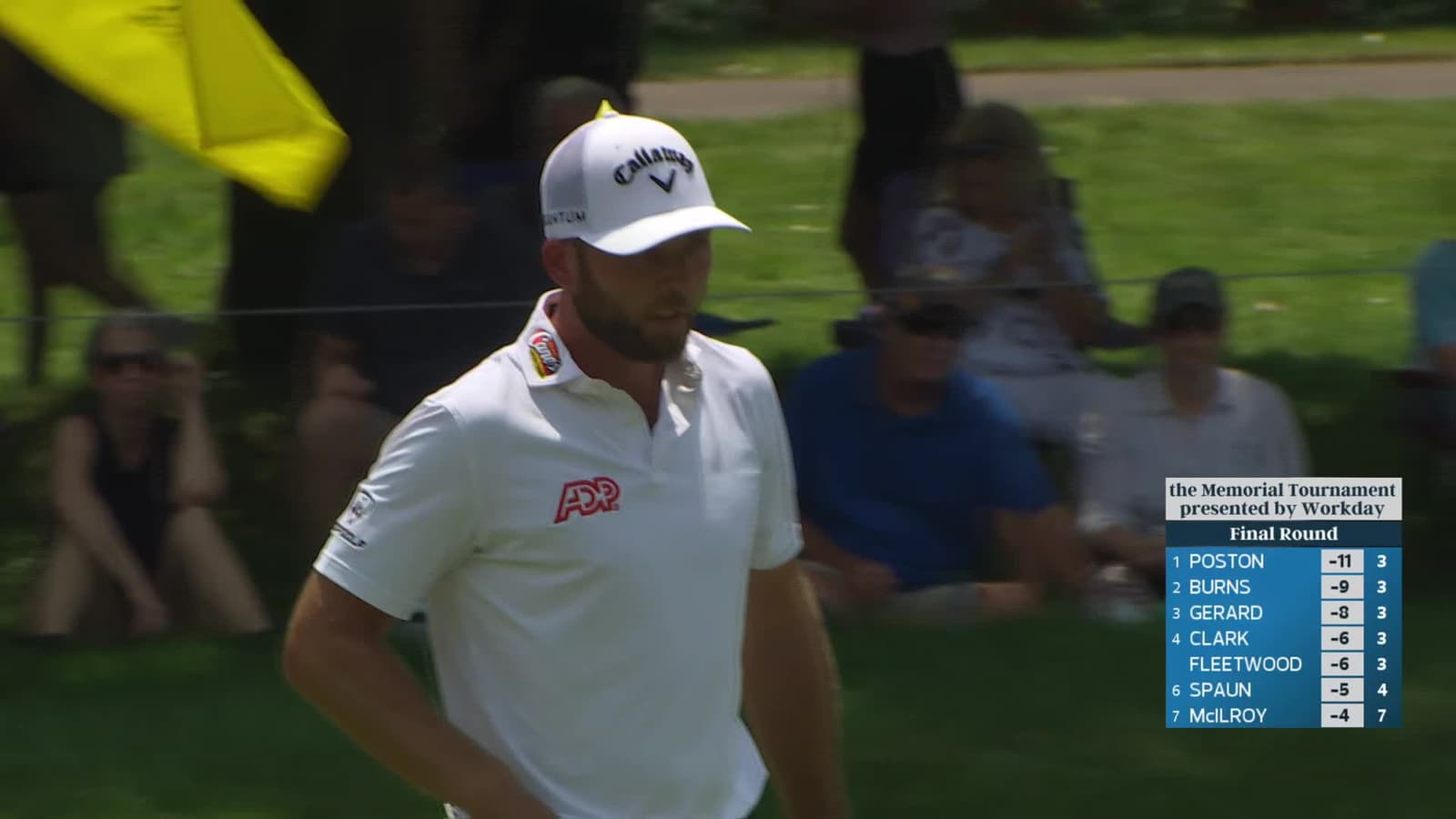 Sam Burns | Round 4 | 3rd hole | Shot 3 | 2026 the Memorial