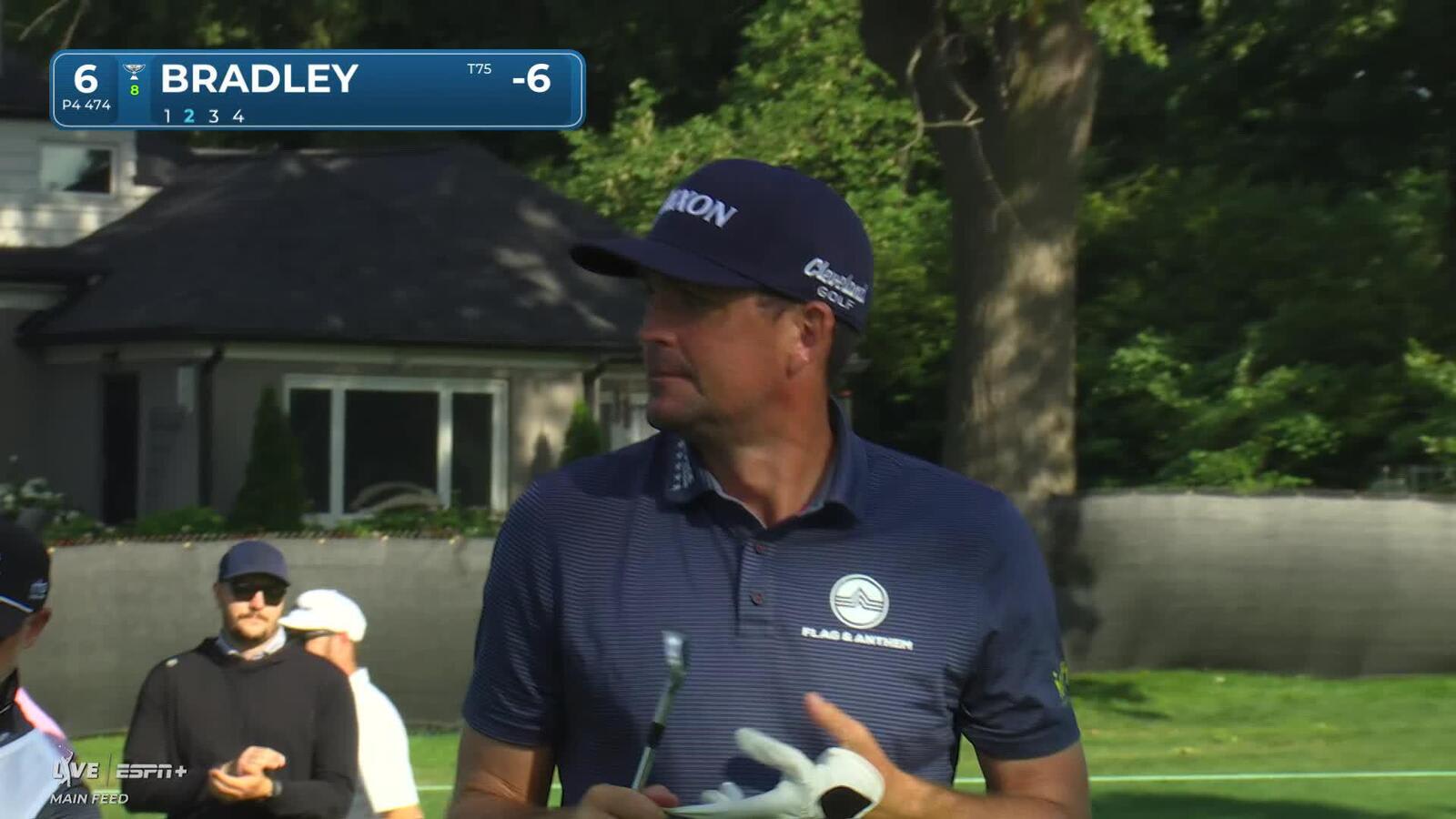 Keegan Bradley | Round 3 | 6th hole | Shot 2 | 2025 Rocket Classic