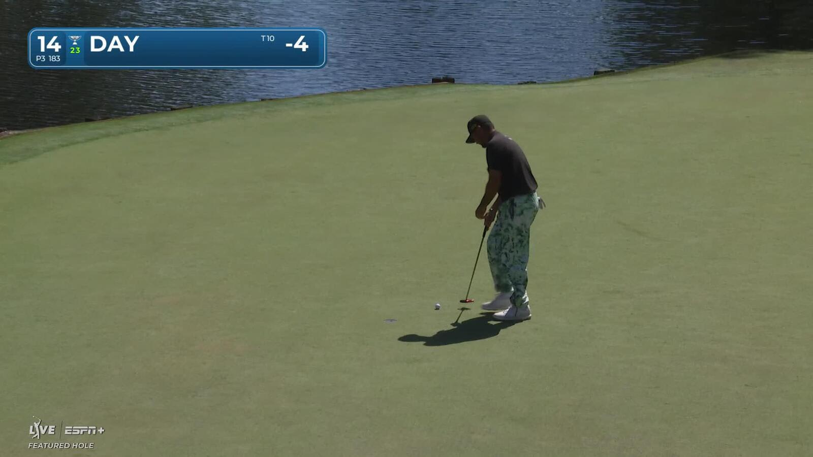 Jason Day | Round 1 | 14th hole | Shot 4 | 2025 RBC Heritage