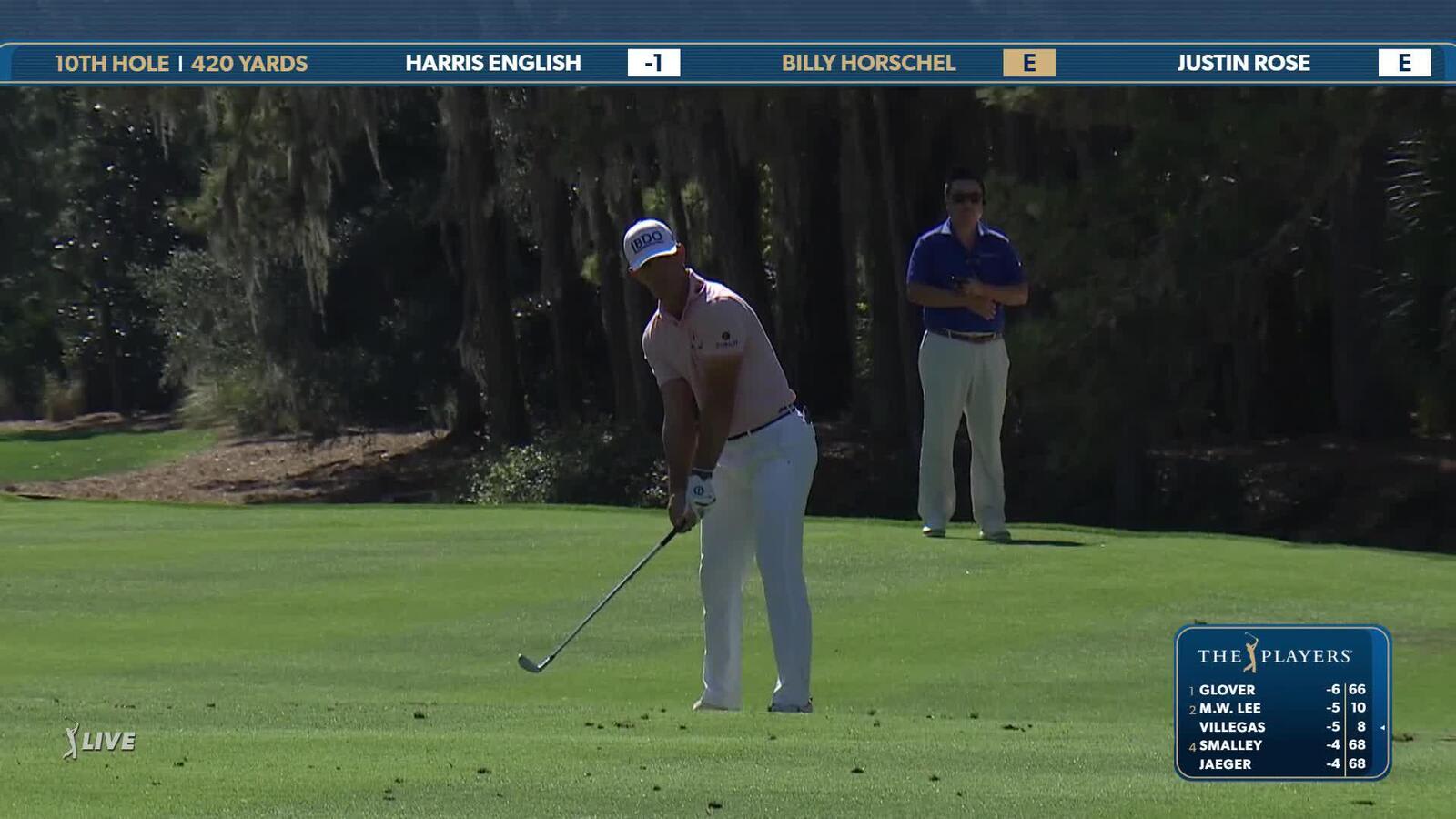 Billy Horschel | Round 1 | 10th hole | Shot 2 | 2025 THE PLAYERS