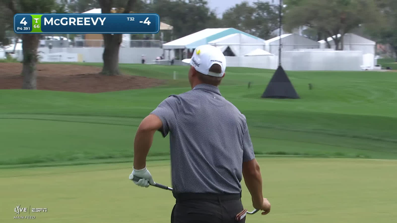 Max McGreevy | Round 4 | 4th hole | Shot 4 | 2026 Cognizant Classic