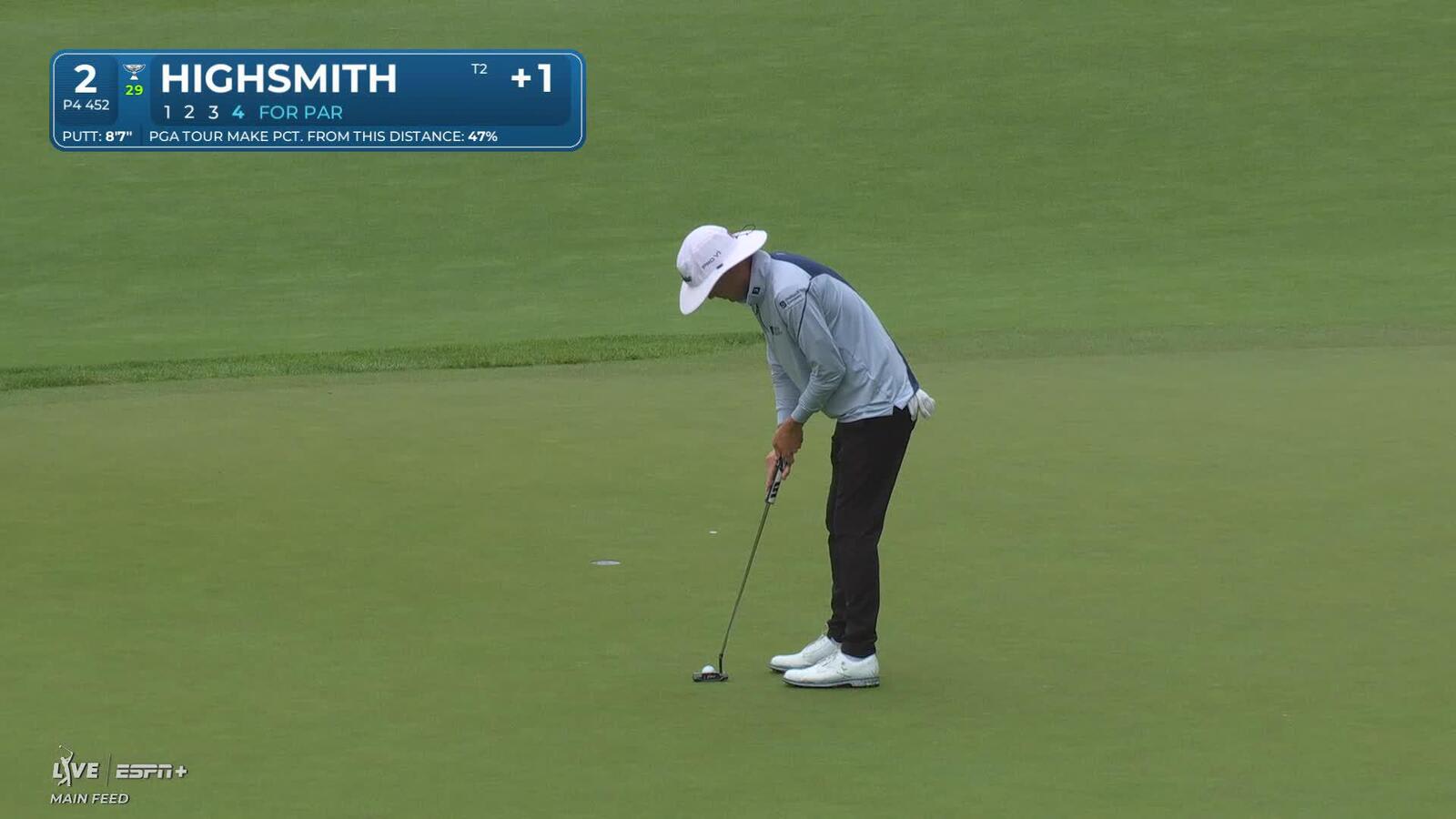 Joe Highsmith | Round 1 | 2nd hole | Shot 4 | 2025 the Memorial