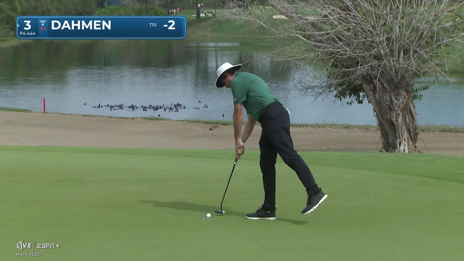 Joel Dahmen | Round 1 | 3rd hole | Shot 4 | 2025 Mexico Open