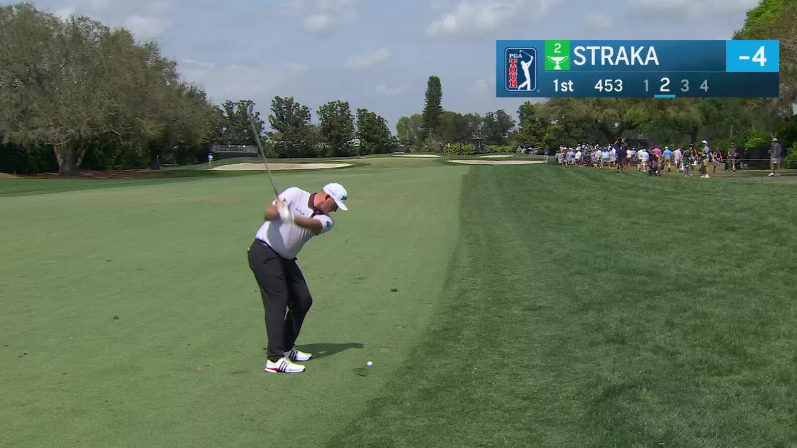 Sepp Straka | Round 4 | 1st hole | Shot 2 | 2025 Arnold Palmer Invitational