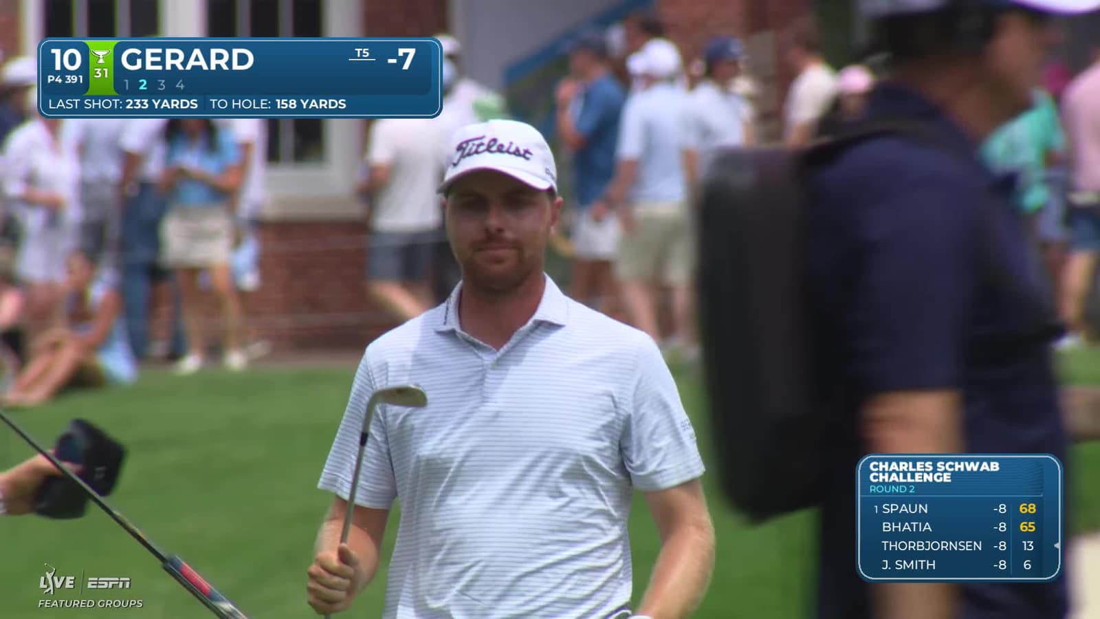 Ryan Gerard | Round 2 | 10th hole | Shot 2 | 2026 Charles Schwab