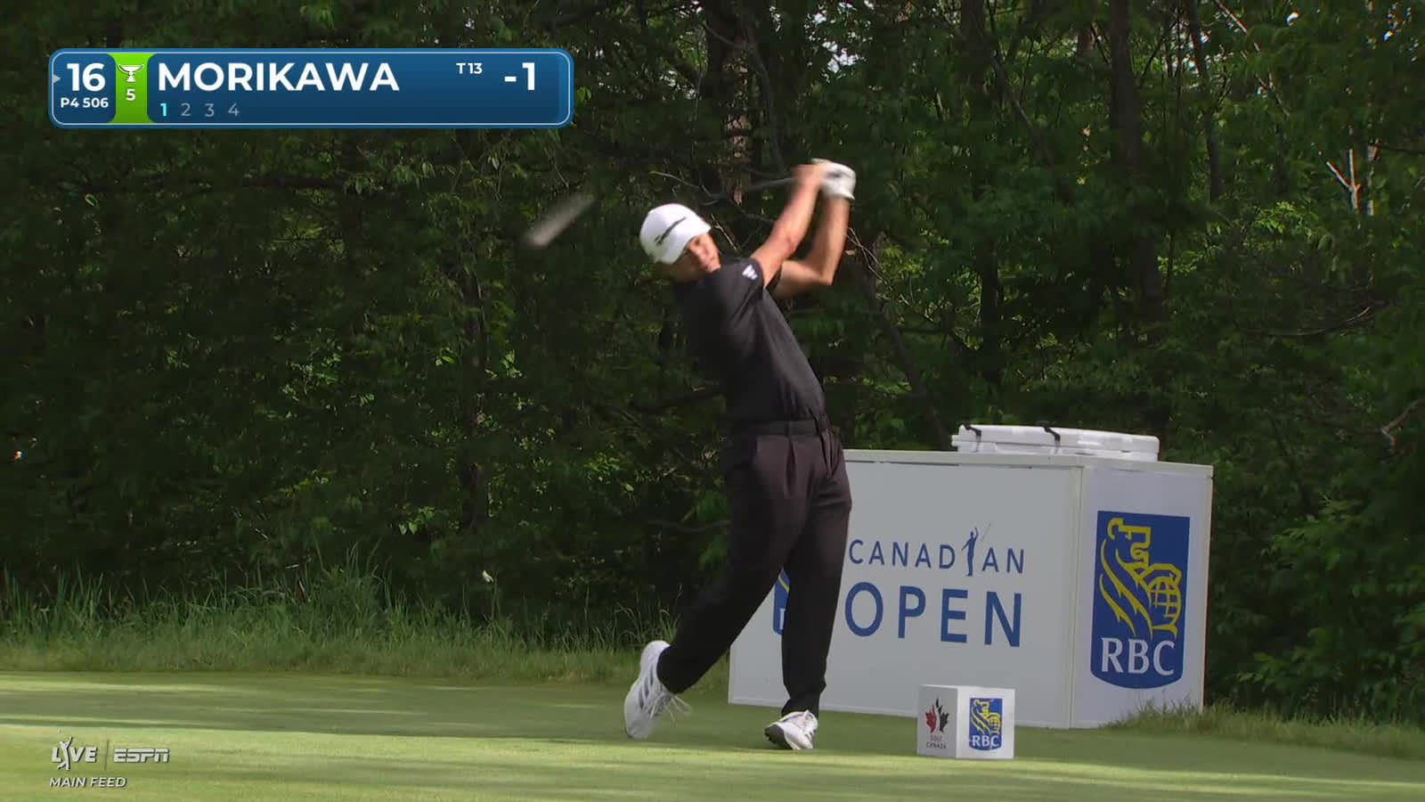 Collin Morikawa | Round 1 | 16th hole | Shot 1 | 2026 RBC Canadian