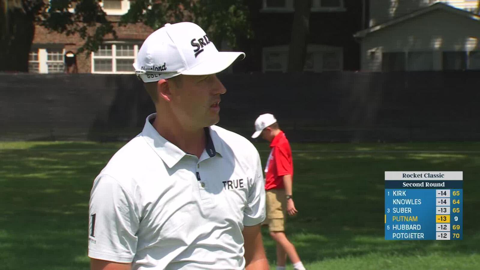 Andrew Putnam | Round 2 | 10th hole | Shot 2 | 2025 Rocket Classic
