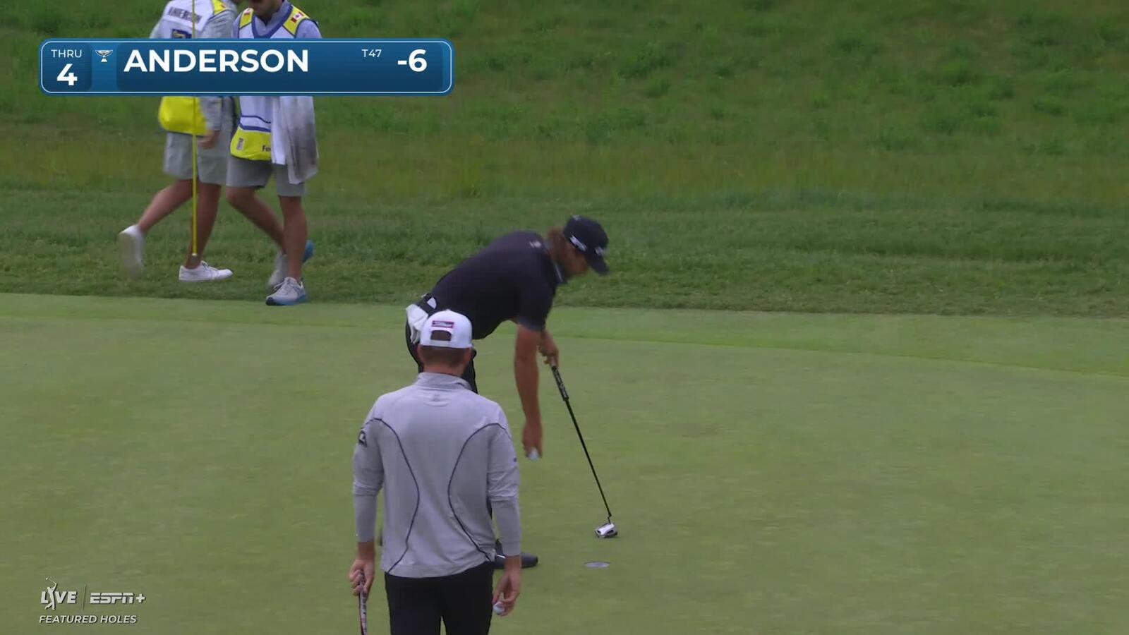 Matthew Anderson | Round 4 | 4th hole | Shot 3 | 2025 RBC Canadian