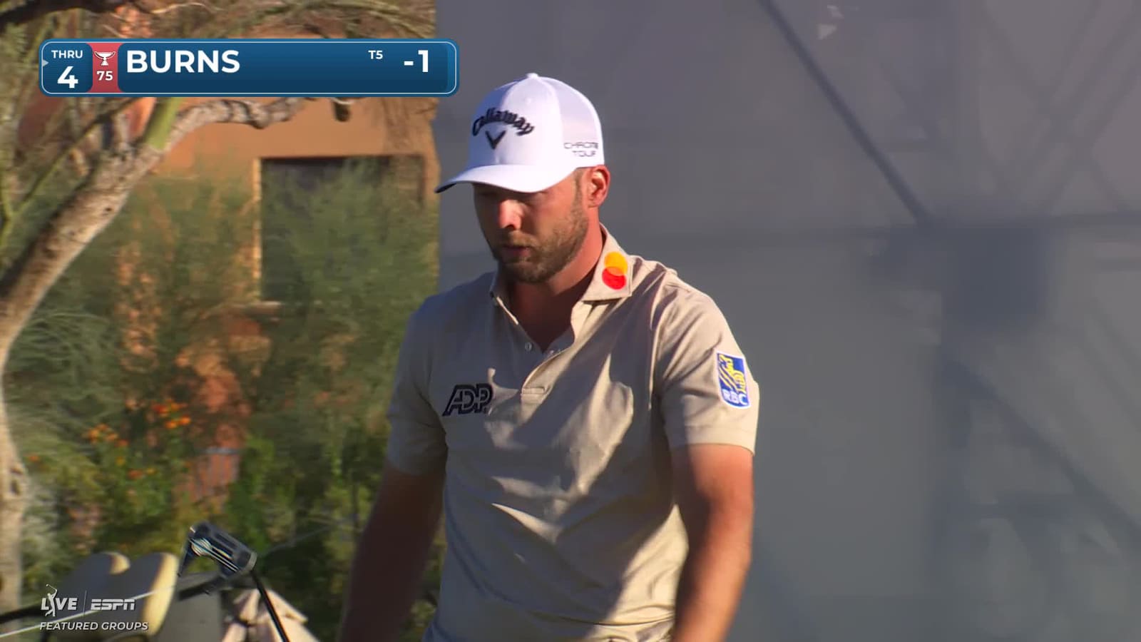 Sam Burns | Round 1 | 13th hole | Shot 4 | 2026 WM Phoenix Open