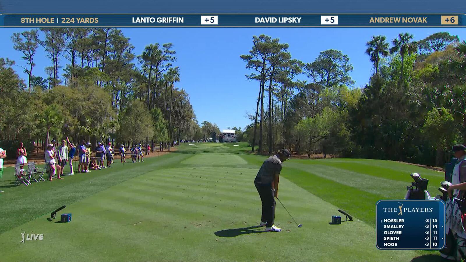 Andrew Novak | Round 1 | 8th hole | Shot 1 | 2025 THE PLAYERS