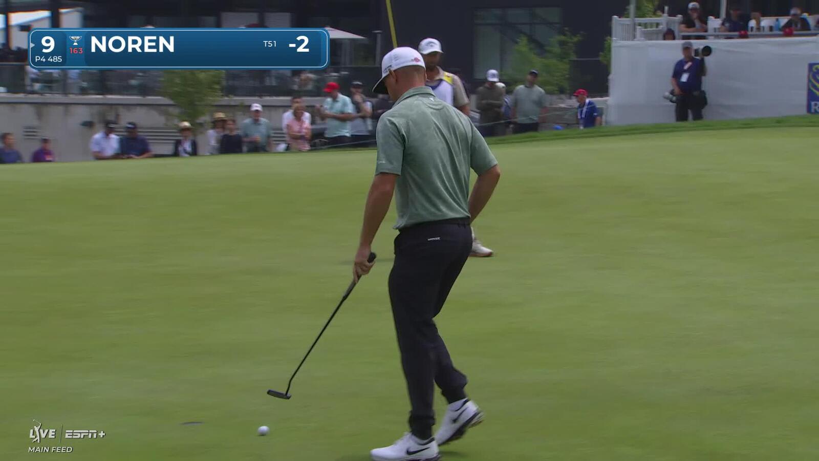 Alex Noren | Round 2 | 9th hole | Shot 3 | 2025 RBC Canadian
