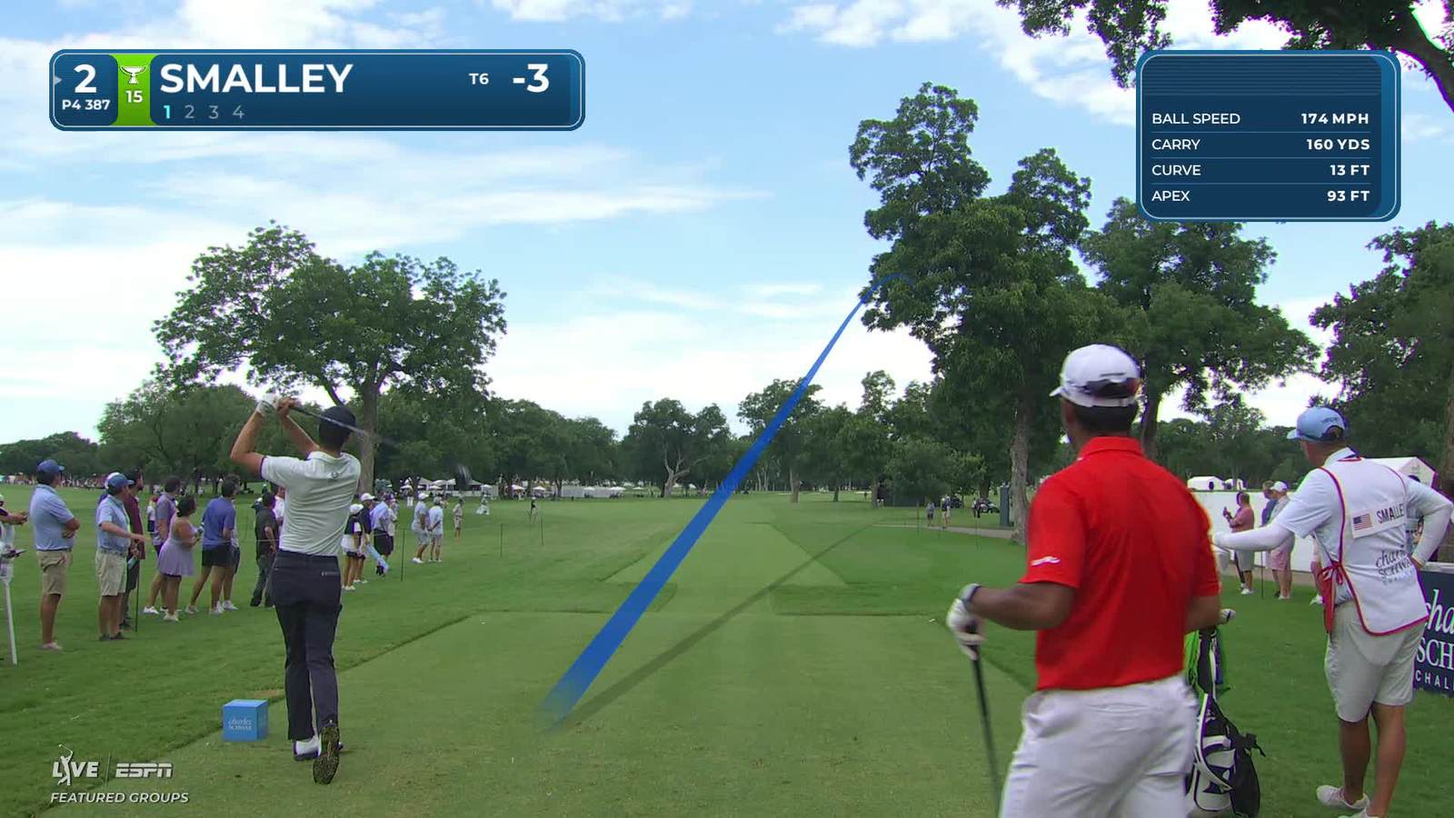 Alex Smalley | Round 1 | 2nd hole | Shot 1 | 2026 Charles Schwab